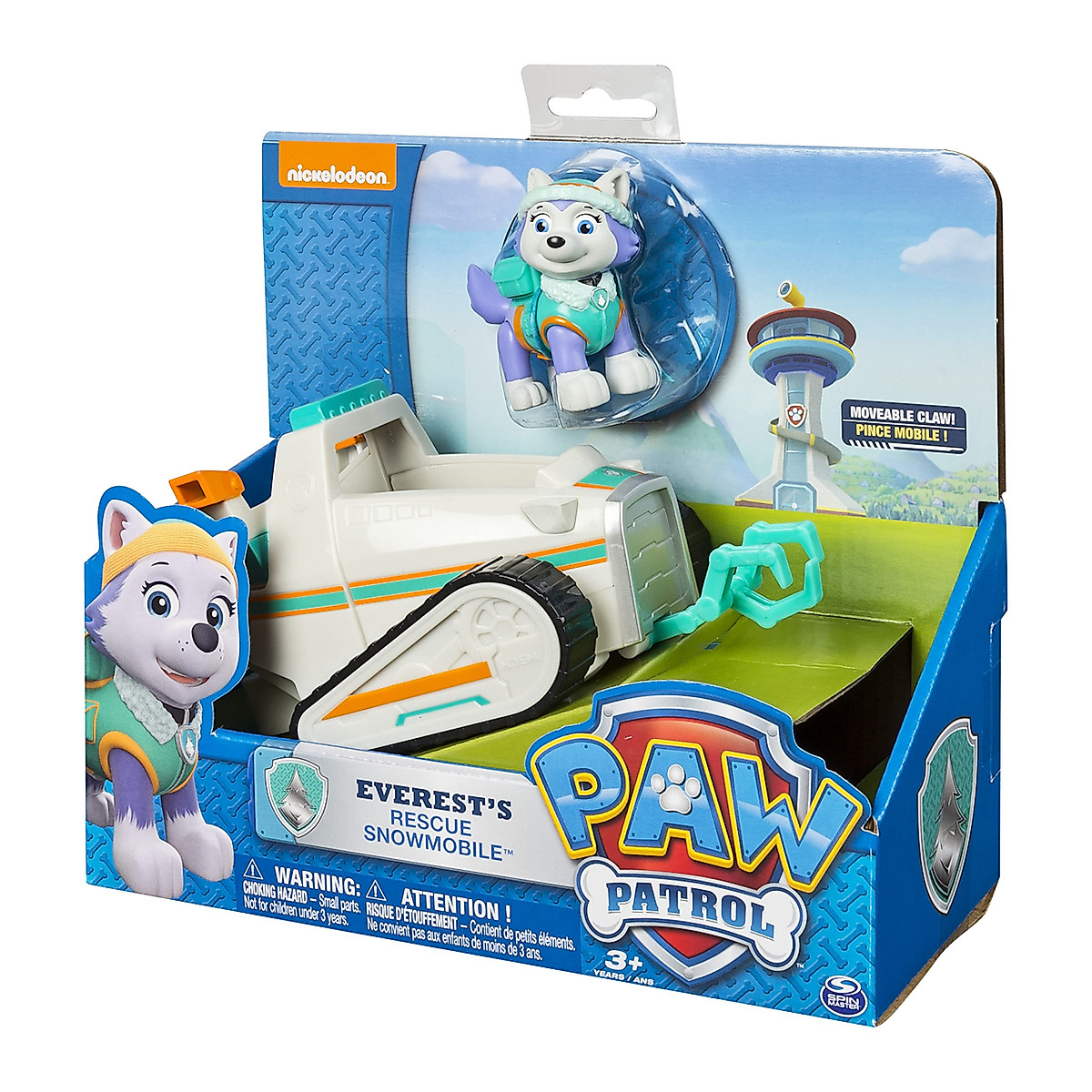 Paw Patrol Everest's Rescue Snowmobile, Vehicle & Figure