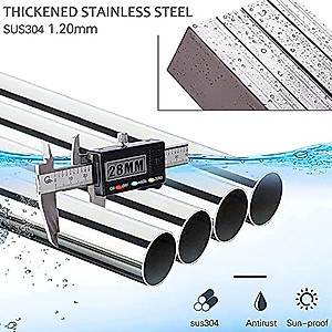 NIUTA 59 inches Drying Rack Clothing, Stainless Steel Clothes Drying Rack Intdoor, Collapsible Drying Rack, X150