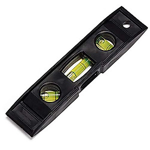 Magnetic Torpedo Level, Spirit Level 3 Bubble Level Torpedo Magnetic Level Bubble Measuring Tool (6 inch)