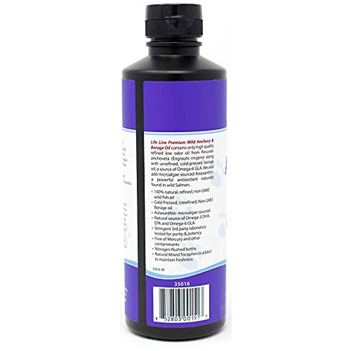 Wild Anchovy + Borage Oil 16.5 oz