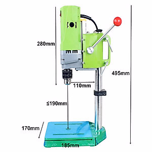 BACHIN MINIQ Bench Drill Stand 710W Mini Electric Bench Drilling Machine Drill Chuck 1-13mm