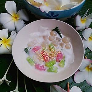 Cozinest Krong Krang Mold Thai Coconut Dessert Thai Cookies Crispy Snack Plastic Mold Dough Press Asian Kitchen Tools (2 pcs)