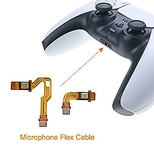 IFEEHE Microphone Flex Cable PS5 Controller Microphone Ribbon Cable for PS5 Controller Mic