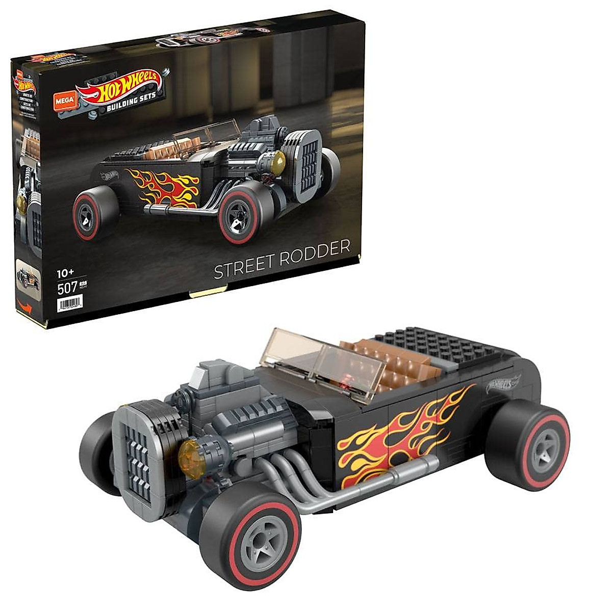 Mega Construx Hot Wheels Street Rodder Construction Set, Building Toys for Kids