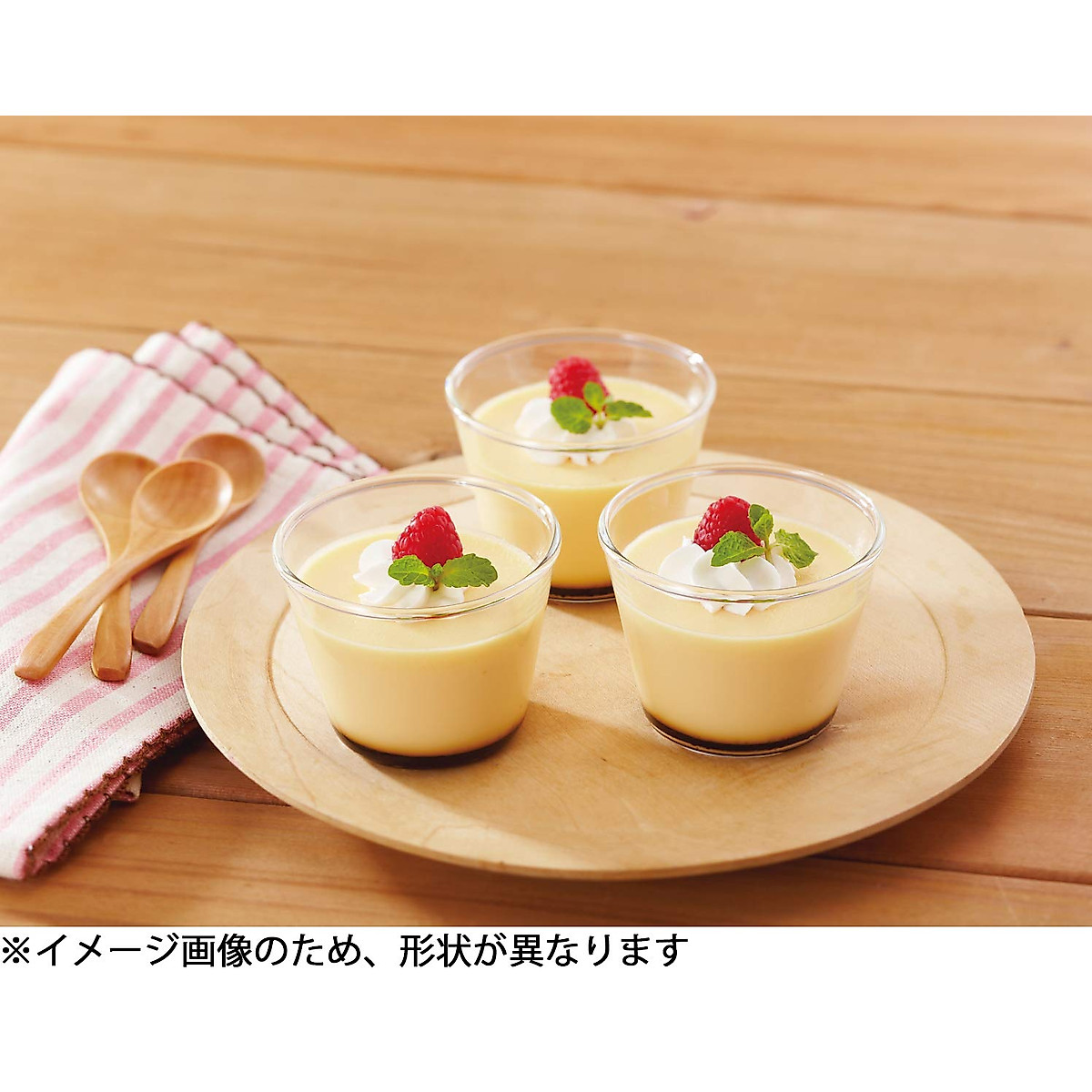 iwaki KBT942 Sweet Cups (Jelly), 5.3 fl oz (160 ml), Set of 6