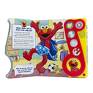Sesame Street - Elmo Potty time Songs Little Music Note Sound Book - PI Kids