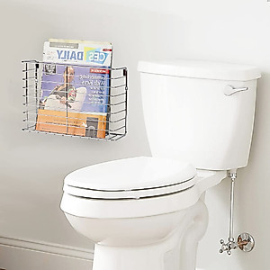 TreeLen 2PK- Kitchen Cabinet Organizer for Cutting Boards over the Cabinet Organizer Wall Door Mount Foil Holders Rack for Kitchen Bathroom Pantry-Shining Chrome