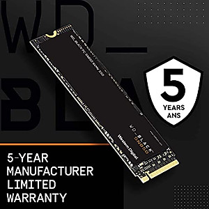 WD_BLACK 1TB SN850 NVMe Internal Gaming SSD Solid State Drive - Gen4 PCIe, M.2 2280, 3D NAND, Up to 7,000 MB/s - WDS100T1X0E