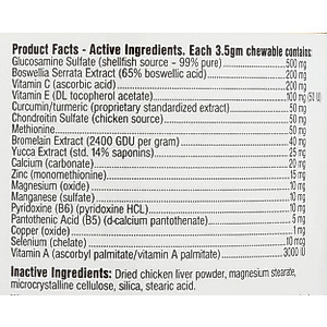 Ark Lighting NATURALS Joint Rescue Super Strength Chews (90 Count), (700542)