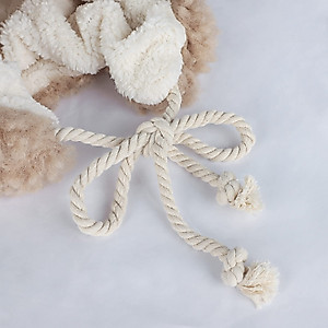 Cute Plush Faux Fur Animal Critter Hat Cap with Ear Flaps Fuzzy Bear Hat Soft Warm Winter Hat Beanie for Adults Women Girls Khaki