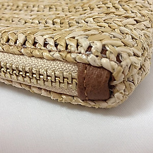 VALICLUD Straw Bag s for Women Woven Bag Straw Purse Straw Clutch Hand Bags Purses for Women Shoulder Bag Girl Wallet Woman Wallet Staw s for Wallet for Women Small Zipper Miss Tote Handbag