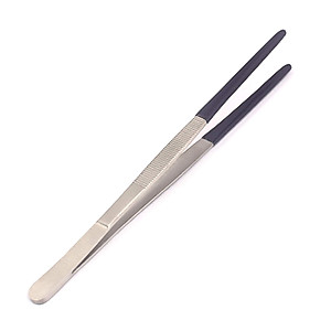 DDP 8" ULTRASONIC Cleaning Tweezers Tongs PVC Soft-Coated STEAM Cleaning Jewelry Making Tool