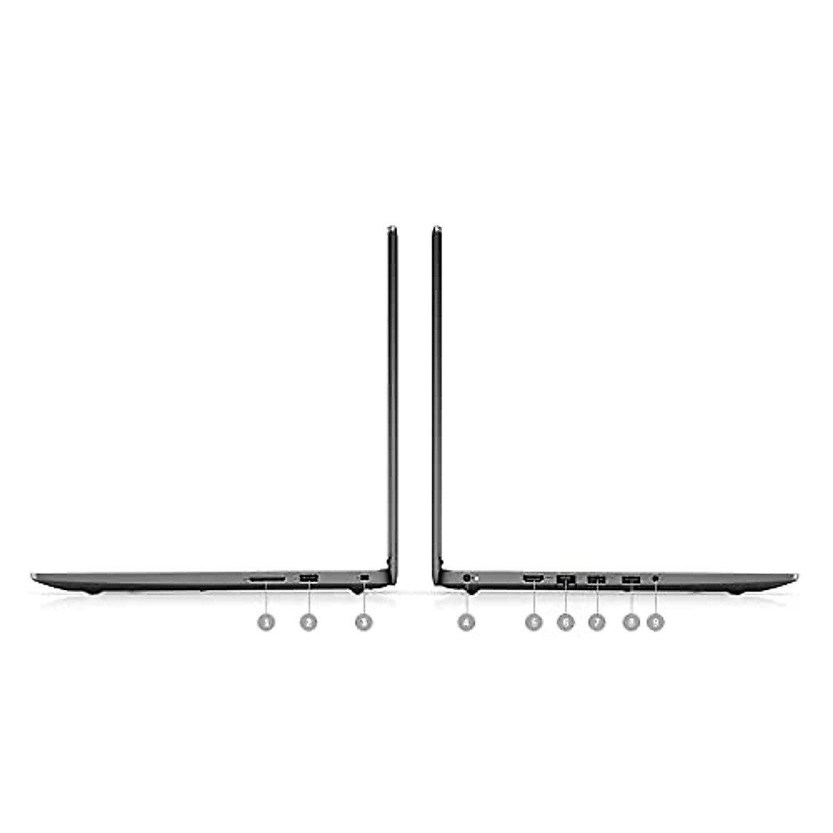 NewDell Inspiro.n 15 3000 Laptop, 15.6” FHD Anti-Glare LED Backlight Narrow Border Display, 11th Gen Intel Core i5-1135G7 Processor, 8GB RAM, 256GB SSD, SD Card Reader, WiFi, Bluetooth, Win 10