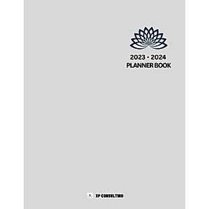 XP Consulting's Time Mastery Planner 2023-2024: Boost Your Productivity with this Undated Weekly, Monthly, and Quarterly Organizer for Life, Work, and Academics - 160 pages – light Grey