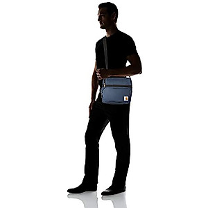 Carhartt Insulated 12 Can Two Compartment Lunch Cooler, Durable Fully-Insulated Lunch Box, Navy