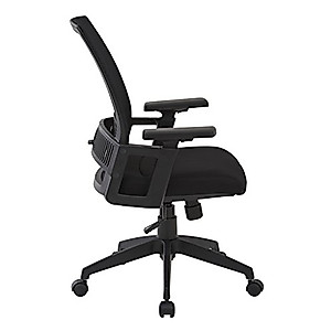Work Smart SPX61522-3 Office Chair, Black