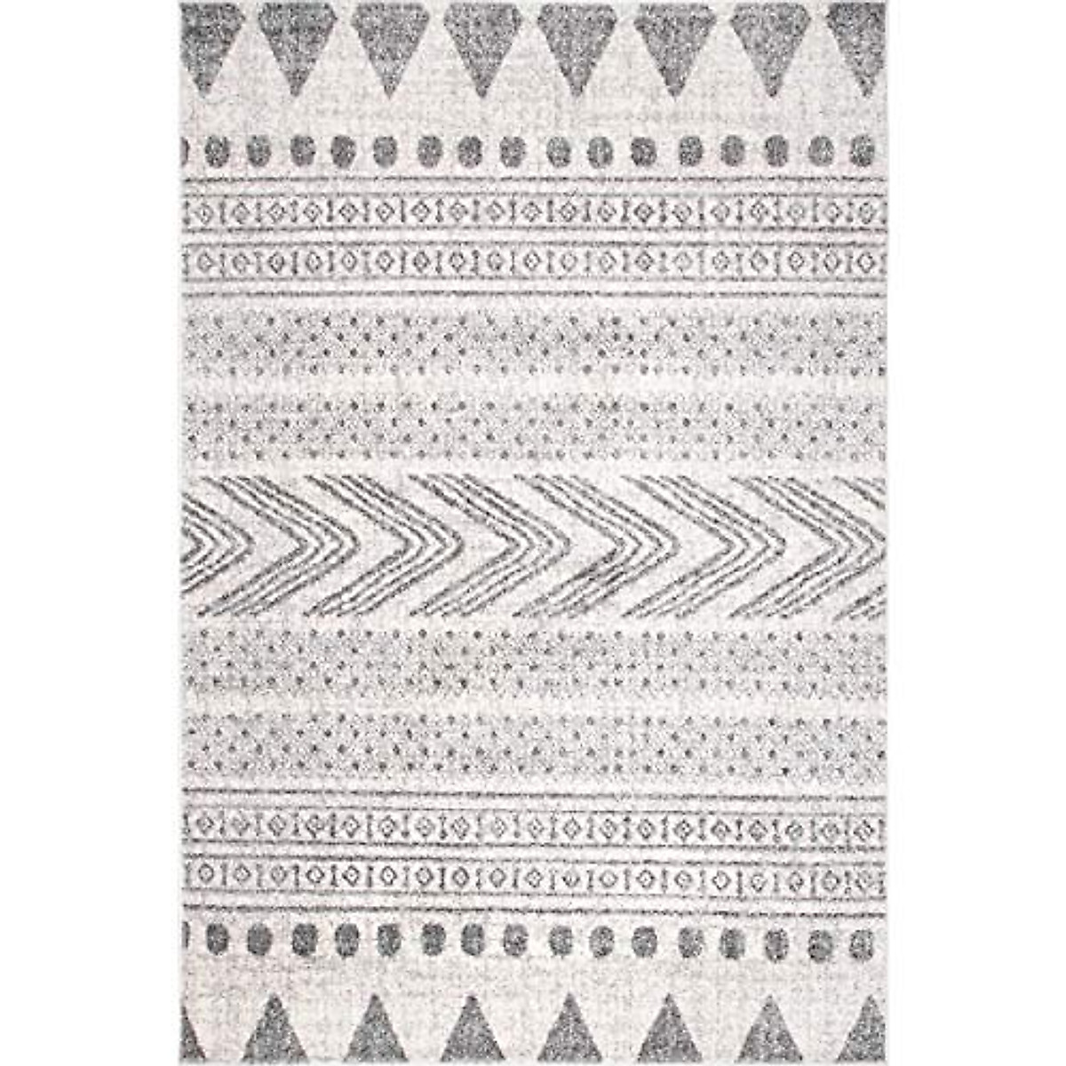 nuLOOM Shaina Tribal Area Rug, 5' x 7' 5", Grey