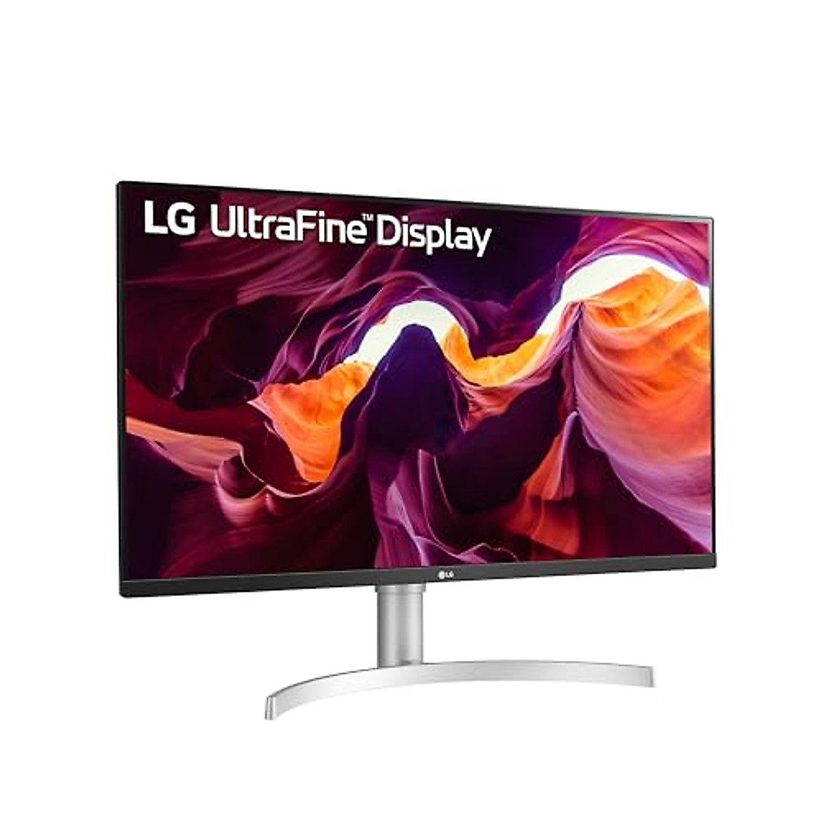 LG 27UL550-W 27-inch 4K UHD (3840 x 2160) UltraFine Computer Monitor, IPS, AMD FreeSync, Tilt/Height/Pivot Adjustable Stand, HDR10, HDMI, DisplayPort, Black Stabilizer, White