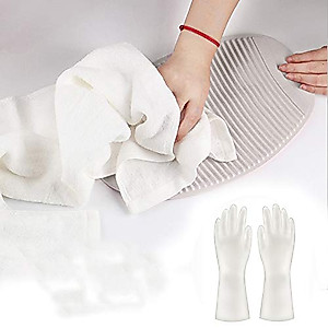 Cibicon Household Washboard,Travel Washboard,Collapsible Washboard,Non-Slip Laundry Pad,Hand Percussion Washboards, Soft Plastic Hand Folding Washboard