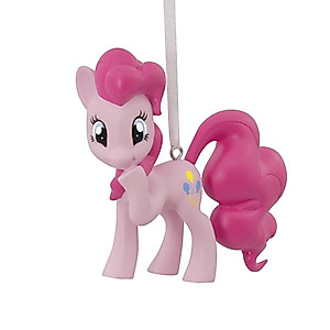 Hallmark My Little Pony Pinkie Pie Christmas Ornament, Pink, 2.125 x 3 x 1.2 Inches