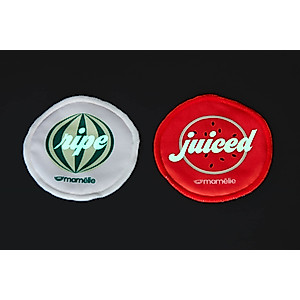 Mamèlie® by Silverette USA Glow in The Dark Reusable Organic Bamboo Nursing Pads