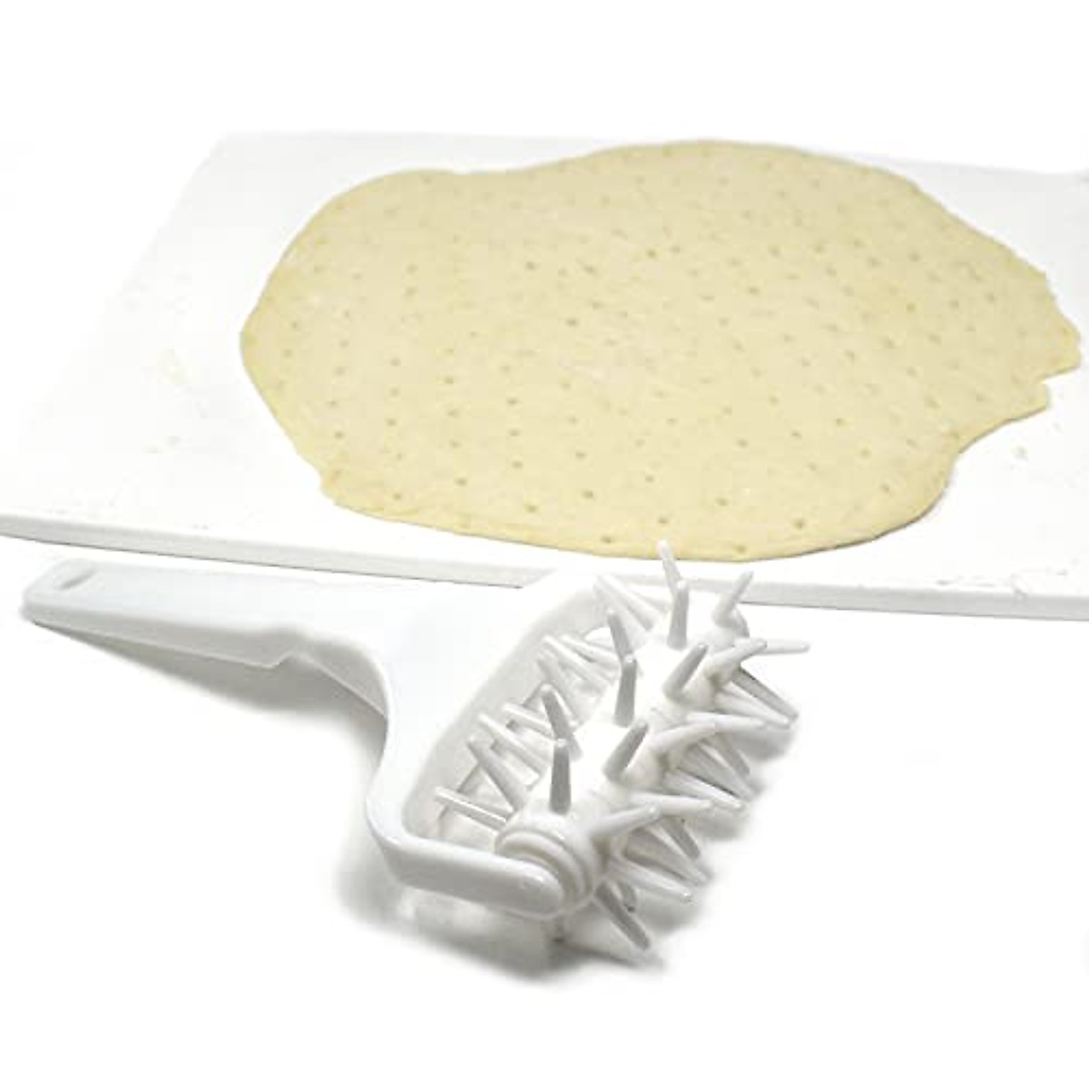 Norpro Docker for Pizza Crust or Pastry Dough, White