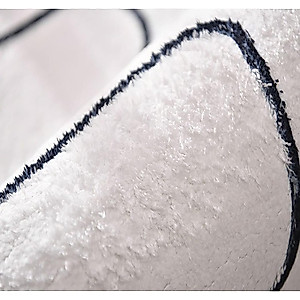 Cat Tufted Rug, Cat Shaped Rug, Irregular Shaped Rug, Fun Animal Shaped Cartoon Room Floor Mat, Soft Bedside Rug for Bedroom, Cat Doormat, Living Room Decoration (B, 40 * 80cm/15.75 * 31.49in)