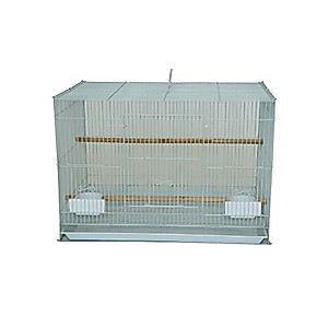 YML Small Breeding Cage, 24 x 16 x 16, White