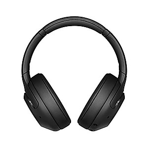 Sony WHXB900N Noise Cancelling Headphones, Wireless Bluetooth Over the Ear Headset with Mic for Phone-Call and Alexa Voice Control- Black (WH-XB900N/B)