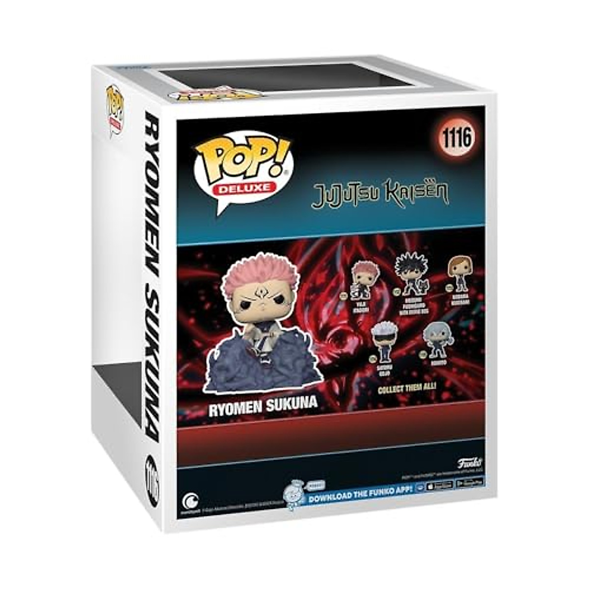 Funko Pop! Animation Deluxe: Jujutsu Kaisen - Sukuna, Multicolor, 61362