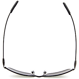 Ray-Ban RB8309 Steel Aviator Sunglasses, Black Frame/Green Polarized Lens, 59 mm