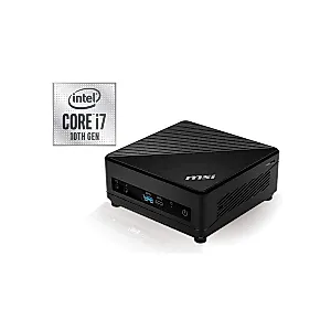 MSI Cubi 5 10M-025US Mini PC, Intel Core i5-10210U, 8GB DDR4 RAM, 512GB SSD, 802.11ac WiFi, BT 5.1, USB Type-C, Windows 10 Home