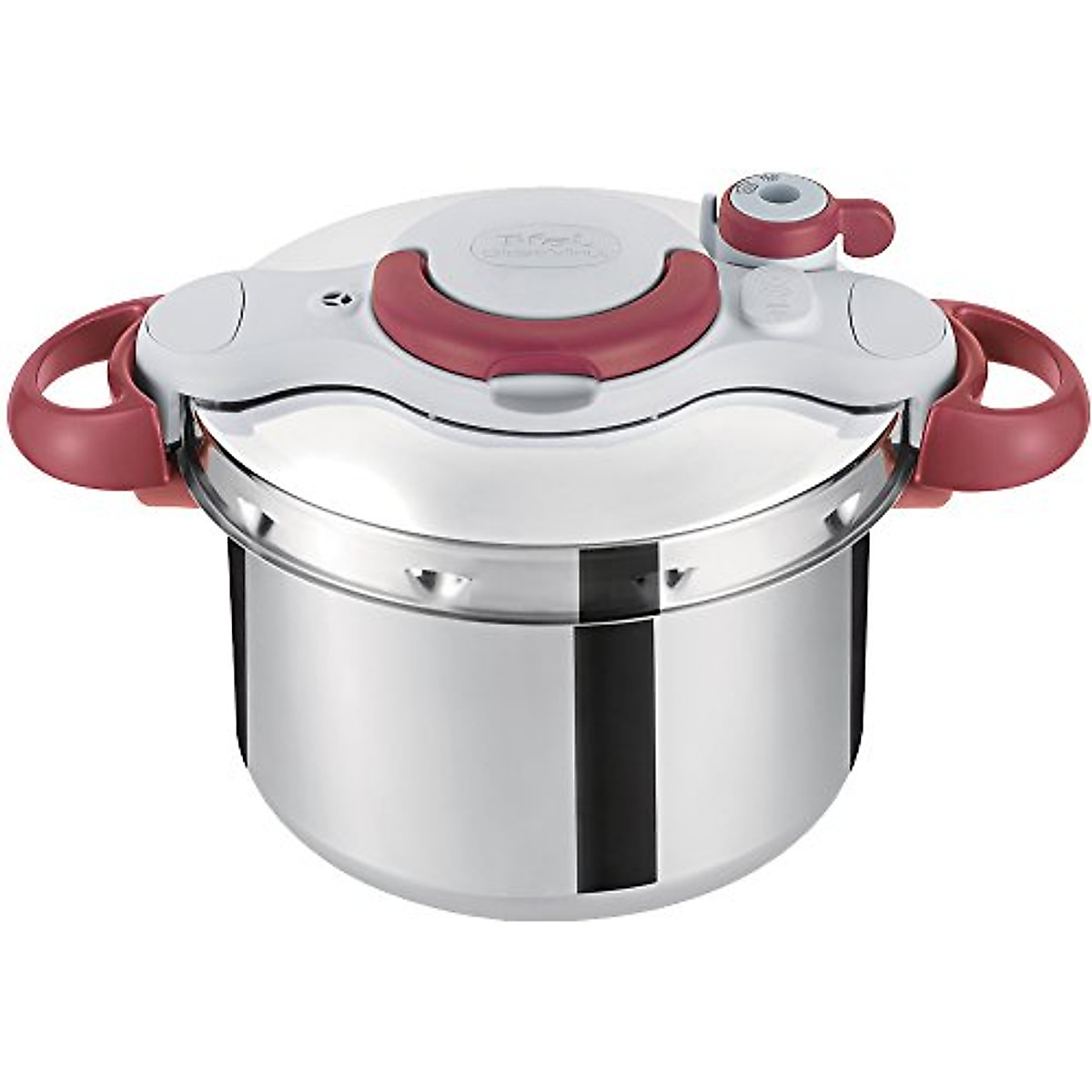 T-FAL Pressure Cooker ClipsoMinut Easy 6.0L (Ruby Red) P4620769【Japan Domestic Genuine Products】 【Ships from Japan】