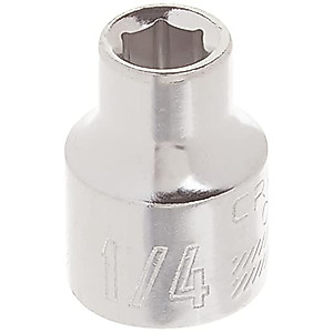CRAFTSMAN Shallow Socket, SAE, 3/8-Inch Drive, 1/4-Inch, 6-Point (CMMT42999)