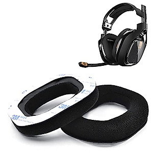 Earpads for Logitech Astro A50 Gen 3 4 Headset, Replacement Ear Cushion Pads with Memory Foam for Logitech Astro A 50 A40TR Headphone, A Pair