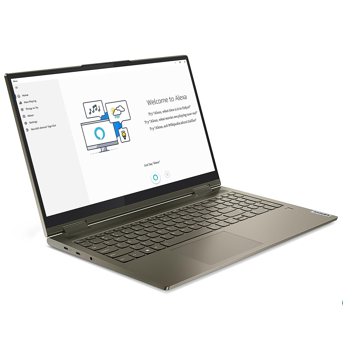 Lenovo Yoga 7i Laptop, 15.6" FHD IPS LED, i7-1165G7, 12GB, 512GB, Win 11 Home Notebook PC 82BJ007SUS