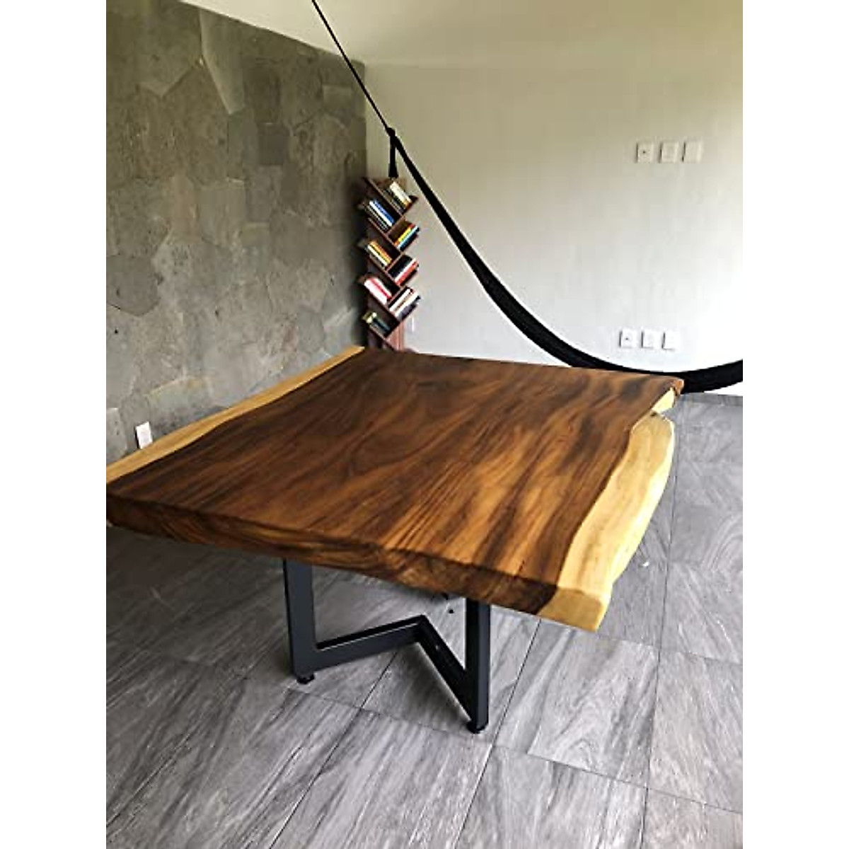 LIVE EDGE SQUARE DINING TABLE