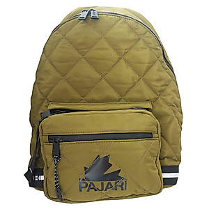PAJAR Backpack 2 in 1 Zip off Crossbody 16 " Green Khaki