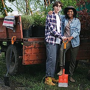 YARDWE Gardening Shovel Head Replacement Square Ice Scraper Heavy Duty Snow Shovel Snow Shovel Digging Shovel Snow Removal Tool