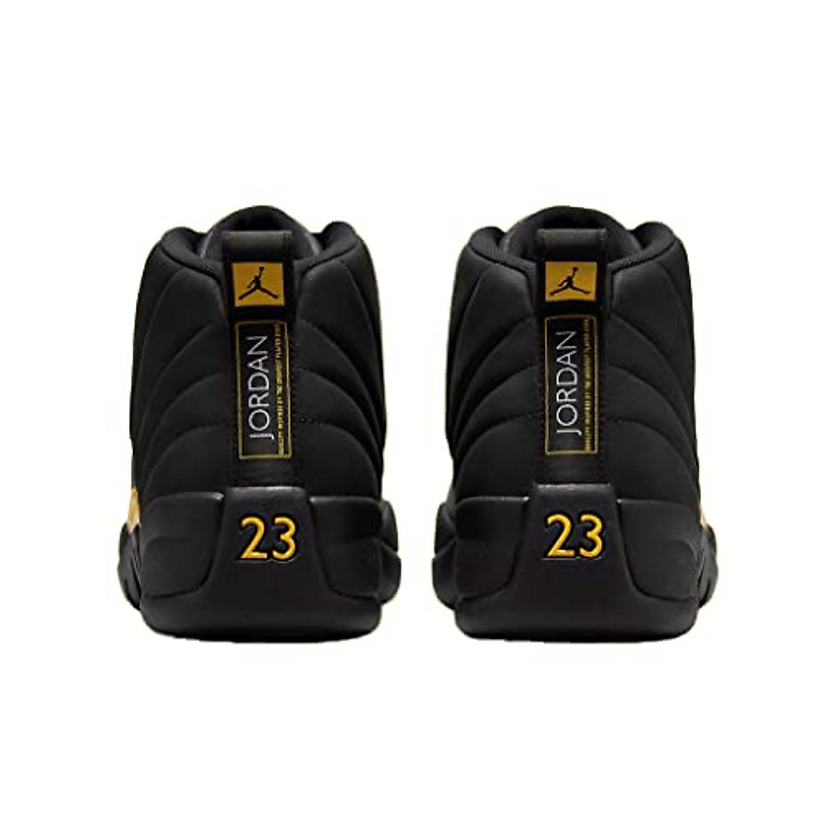 Jordan mens 12 Retro Black Taxi / CT8013 071, Black/Gold, 11