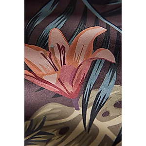 Nomadix Festival Blanket - Perfect for Picnics, Camping, & Lawn Seating - Plush Top & Water Resistant Base - Made with Post Consumer Recycled Materials - Palms Night - 60x70