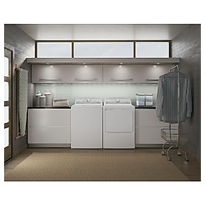 GE GTD45EASJWS Aluminized Alloy Drum Electric Dryer with HE Sensor Dry, 7.2 Cu. Ft. Capacity, White