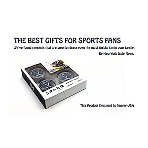 Whiskey Stones Hockey Puck Chiller Set of 3 - Whiskey Chilling Rocks - Reusable Whiskey Stones - Wine Chiller - Ice Stone - Best Gifts for Whiskey Lovers & Hockey Lovers - USA Ice Hockey Fans