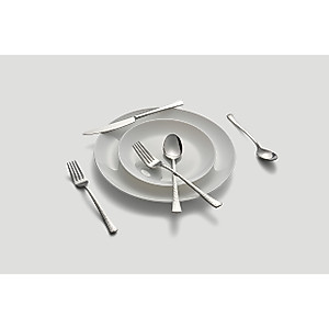 Cambridge Silversmiths Raegan Hammered Mirror 20-Piece Flatware Set