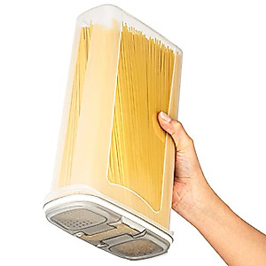 LARGE SET 28 pc Airtight Food Storage Containers with Lids (14 Container Set) Airtight Plastic Dry Food Space Saver Boxes, One Lid Fits All - Stackable Freezer Refrigerator kitchen Storage Containers