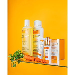 MAKARI Carotonic Extreme Body Lotion (17.6 oz) | Fights Excess Oil Production | Helps Fade Body Scars and Marks | Skin Brightening Formula | Helps Resist Aging and Promotes Healthy Radiance