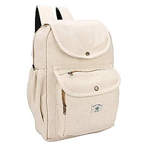 Suman Handicraft Himalyan Hemp Laptop Bag Backpack/ Traveller Bag, A Great Product- Off White