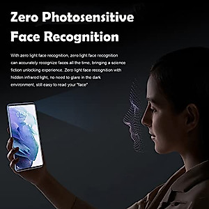 ASHATA M12 Ultra Unlocked Android Cellphone Face Recognition Smartphone with 4.45in HD Curved Screen, Full Network Mobile Phone, 512MB 4GB, Support Extended 128GB Memory Card, WiFi BT FM (Black)