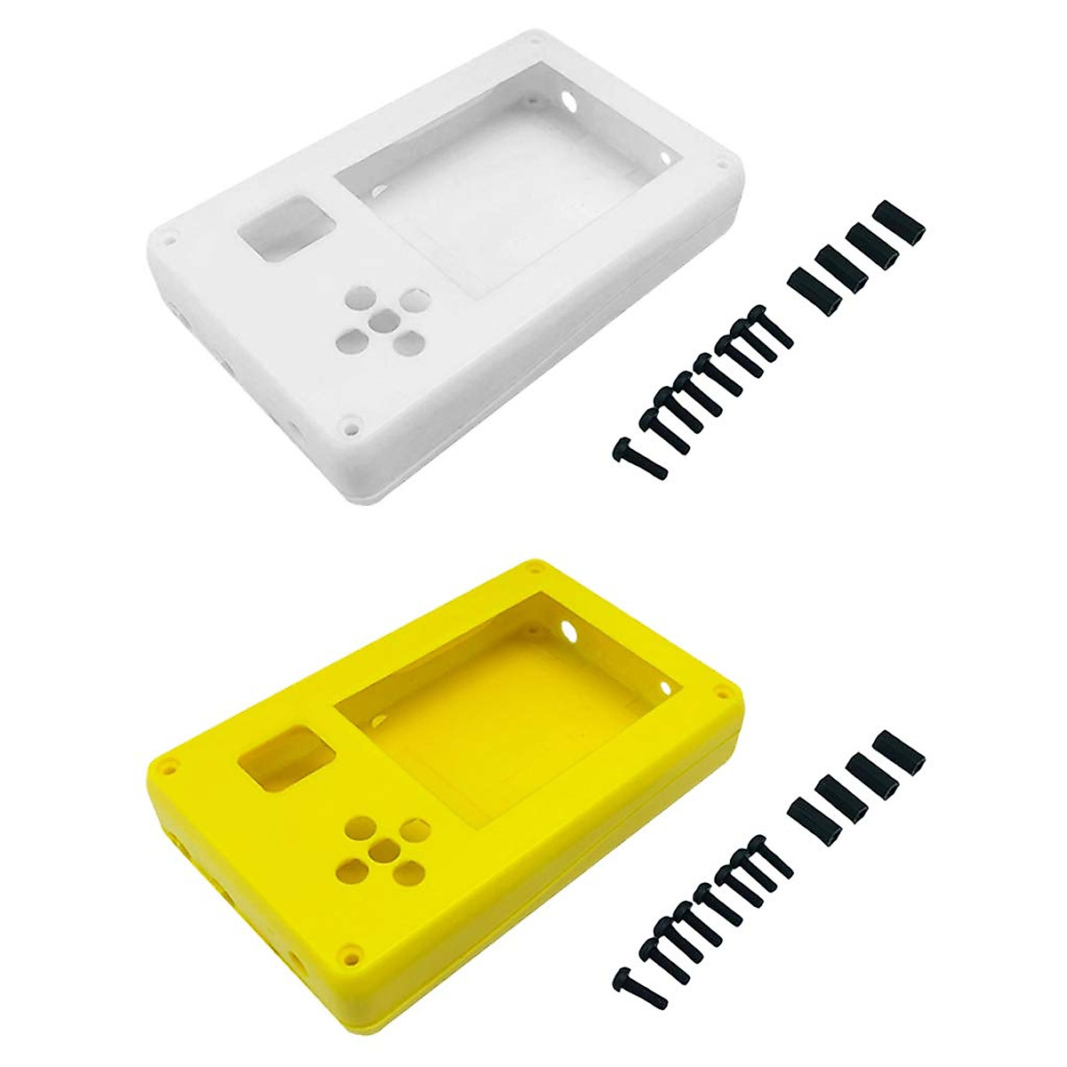 Kingjinglo ABS Plastic Shell Case Compatible with Portapack H2 3.2 Inch Expansion Board with Screws Kit