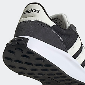 adidas Women's Run 70s Shoes, Black/Off White/Carbon, 8